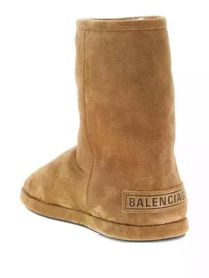 Balenciaga Alaska Soft Ankle Boots - Brown