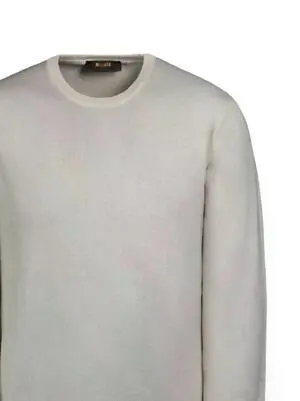 MOORER Orvieto Crew-neck Knitwear - Neutrals