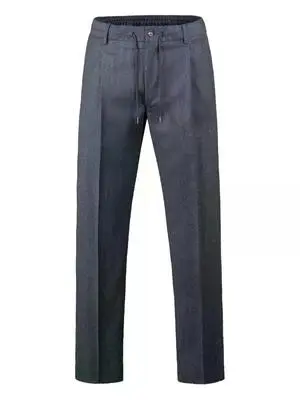 Moorer Box Pleat Bottoms For Men