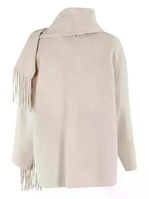 ISABELLE BLANCHE Double-breasted Scarf Coat