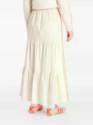 Adidas Three-stripe Tiered Midi Skirt