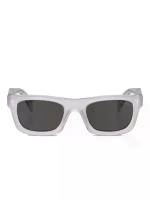Prada Square-frame Sunglasses - White