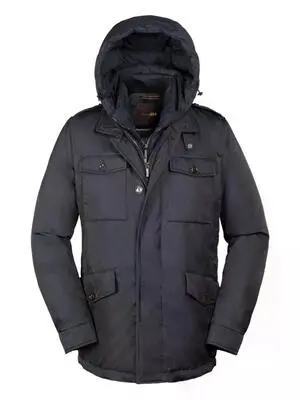 MOORER Isac-wk Jacket - Blue