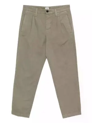 C.P. COMPANY Pleated Button-fastening Trousers - Neutrals