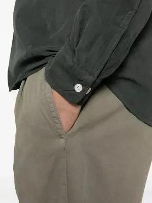 C.P. COMPANY Pleated Button-fastening Trousers - Neutrals