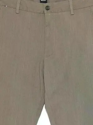 BOSS Cuffed Trousers - Brown