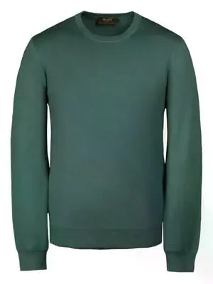 MOORER Orvieto-w18 Sweater - Green
