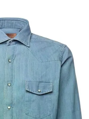LUIGI BORRELLI Chest-pocket Shirt