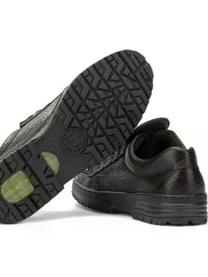 MUSTO Textured Lace-up Sneakers