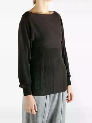 Paloma Wool Ribbed Buttoned Sweater