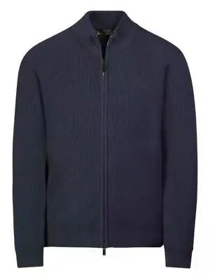 Moorer Zip Up Cardigans For Men