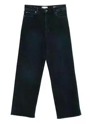 FRAME Buttoned Five-pocket Jeans