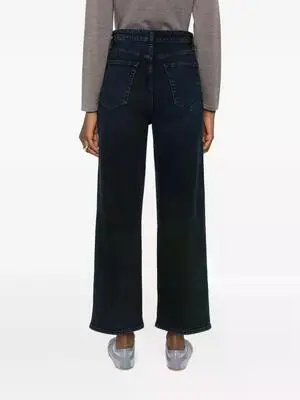 FRAME Buttoned Five-pocket Jeans