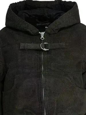 Our Legacy Buckle-detail Hooded Jacket - Brown