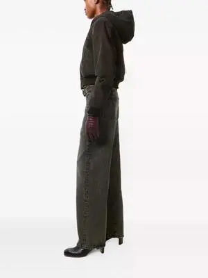 Our Legacy Buckle-detail Hooded Jacket - Brown