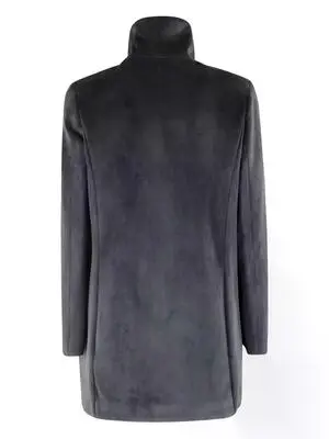 RRD Buttoned Funnel-neck Coat