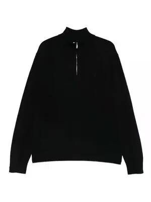 Calvin Klein Mock-neck Zip Sweater