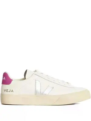 VEJA Logo Leather Sneakers
