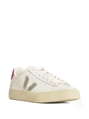 VEJA Logo Leather Sneakers