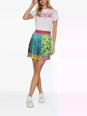 Versace Pleated Skirt - Blue