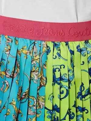 Versace Pleated Skirt - Blue