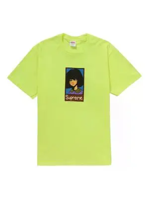 Supreme Emo-graphic Cotton T-shirt - Yellow