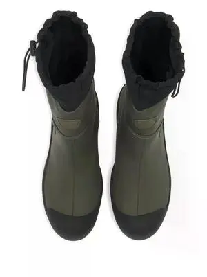 Bally Round Toe Leather Boots