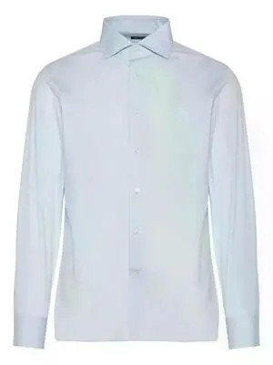Zegna Buttoned Shirt - Blue