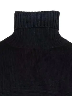 FILIPPO DE LAURENTIIS Turtleneck Ribbed Knit Sweater