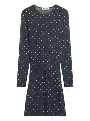 Maison Kitsune Long Sleeve Day Dresses
