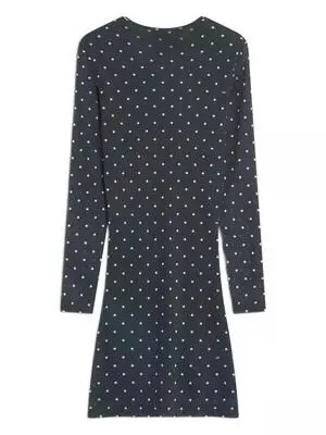 Maison Kitsuné Long-sleeve Mini Dress