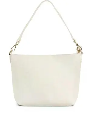 MC2 SAINT BARTH Aline Grain-leather Shoulder Bag - Neutrals