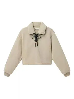 LOW CLASSIC Lace-up Sweatshirt