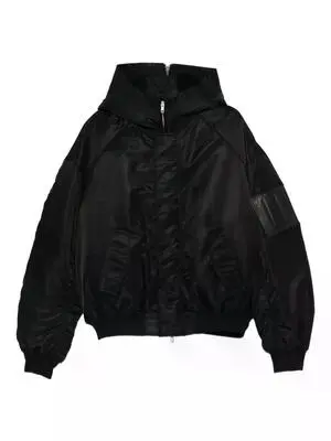 JUUN.J Hooded Panelled Jacket