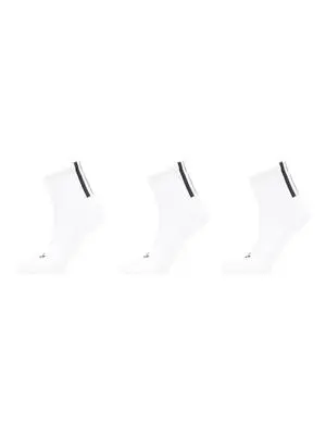 Adidas 3-stripes Socks Three-pack - White