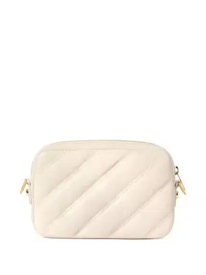 Off-White Quilted Arrow Leather Crossbody Bag