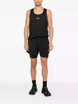 FAMILY FIRST Logo-print Performance Shorts