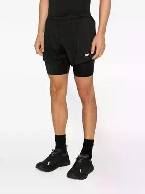 FAMILY FIRST Logo-print Performance Shorts