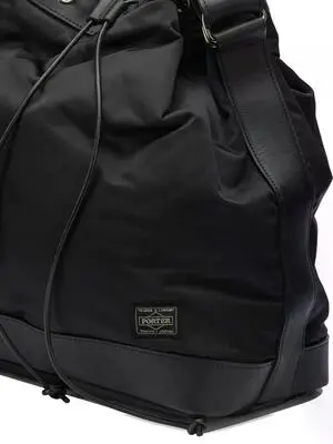 PORTER-YOSHIDA & CO Drawstring Leather Shoulder Bag