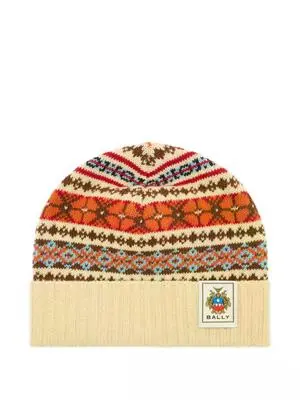 Bally Logo-patch Beanie
