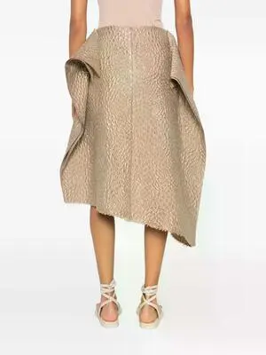 NICCOLO PASQUALETTI Collage Asymmetric Midi Skirt