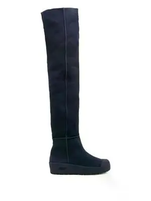 Bally Over-the-knee Suede Boots