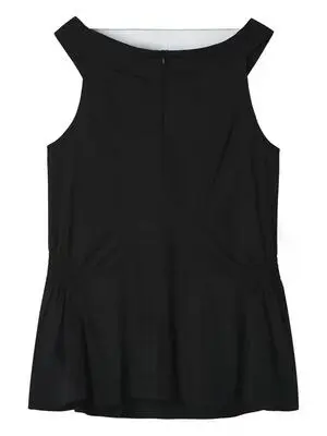 LOW CLASSIC Shirred Sleeveless Top