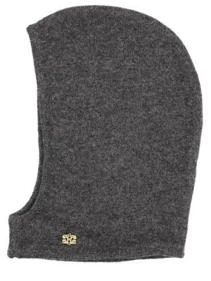 GANNI Wool And Yak Balaclava - Grey