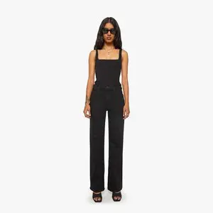 MOTHER Petites The Lil Kick It Jeans - Black
