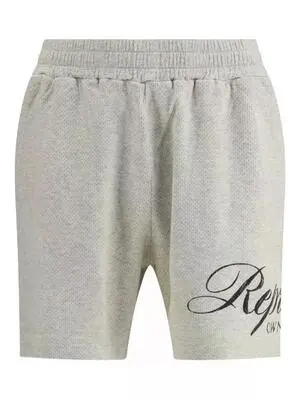 REPRESENT Script Mesh Shorts - Grey