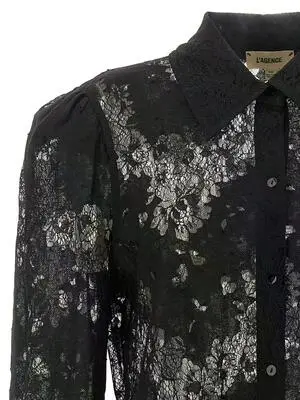 L'Agence Jenica Shirt - Black