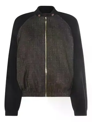 Fabiana Filippi Plaid Zip Jacket