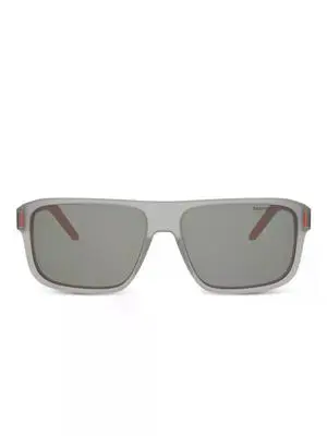 Tag Heuer Rectangle-frame Sunglasses - Grey