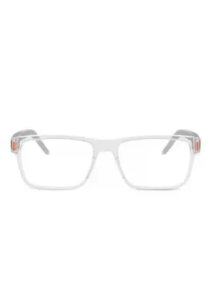 Tag Heuer Rectangle-frame Eyeglasses - White